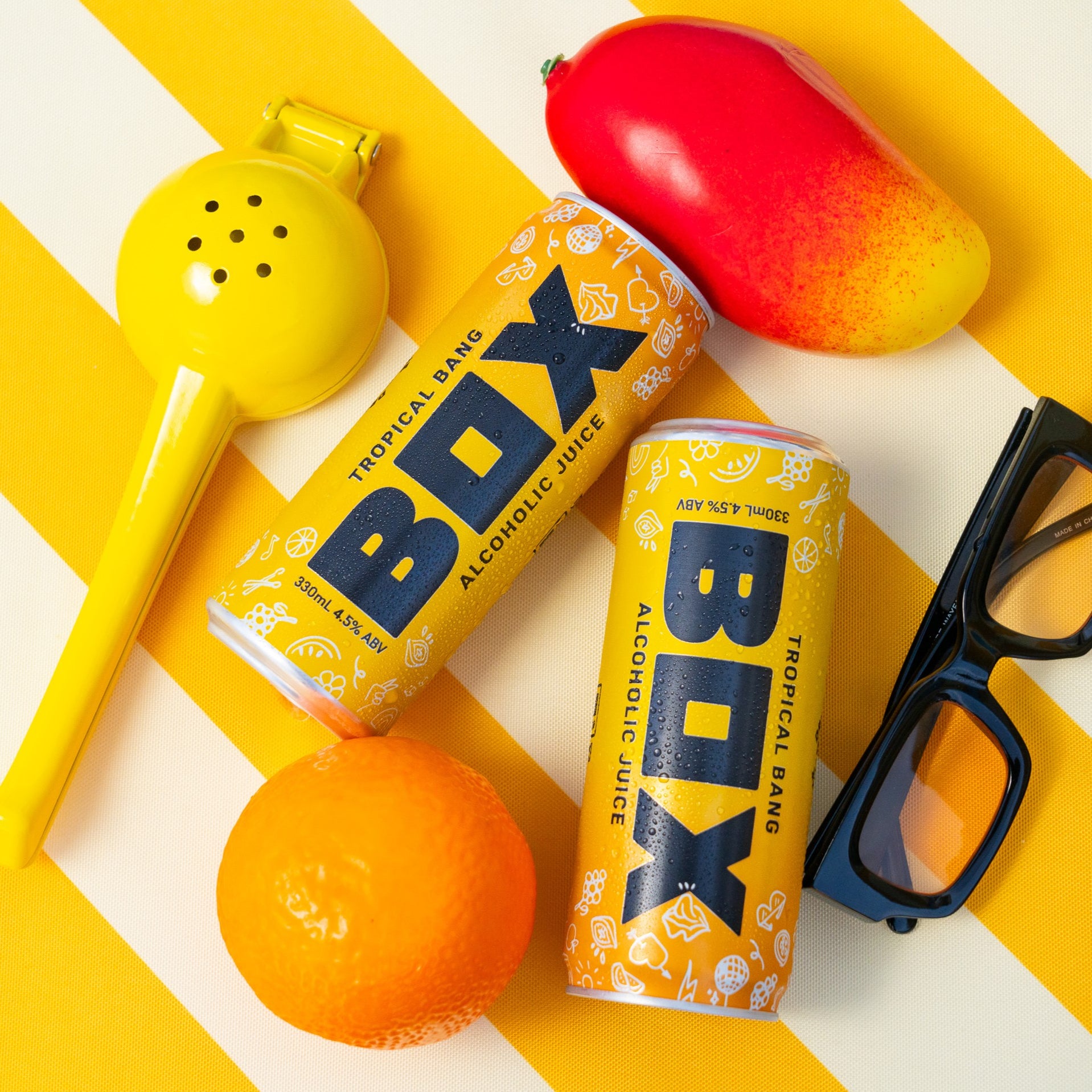 BOX Tropical Bang Alcoholic Juice — Moon Dog Craft Brewery