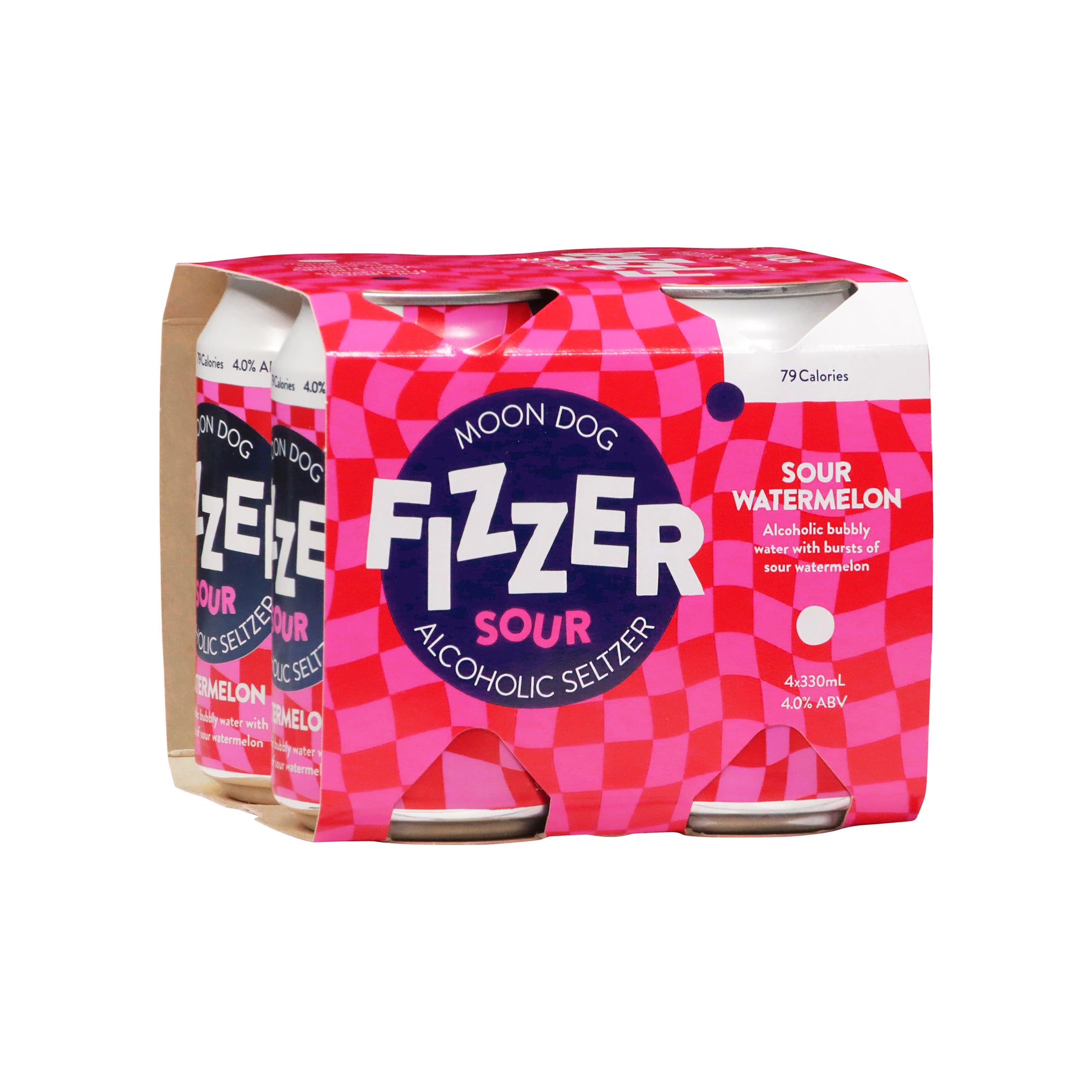 Fizzer Seltzer Sour Watermelon — Moon Dog Craft Brewery