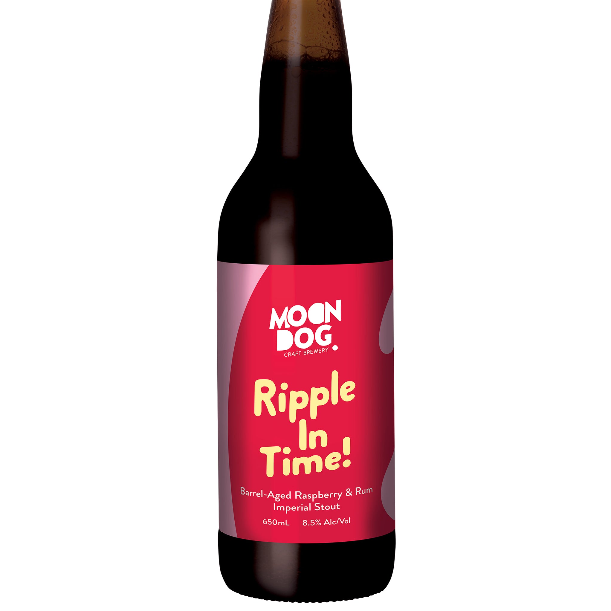 Ripple in Time Raspberry & Rum Imperial Stout | Moon Dog Brewery — Moon ...