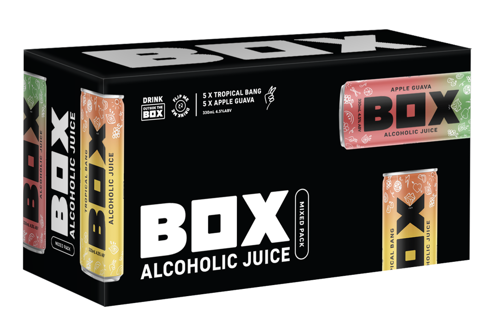 BOX Alcoholic Juice — Moon Dog Craft Brewery