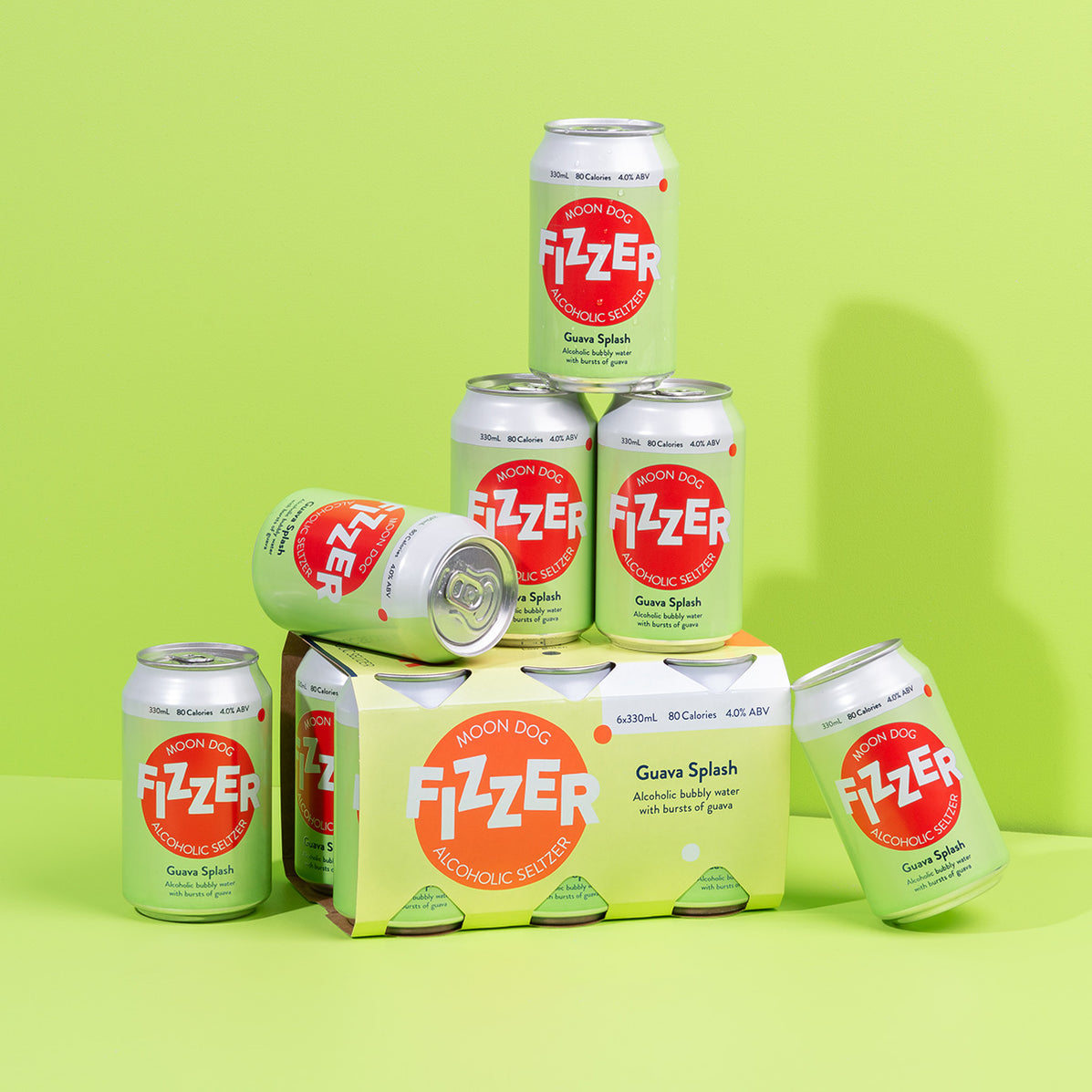 Buy Fizzer Seltzer Guava Splash Online — Moon Dog Craft Brewery