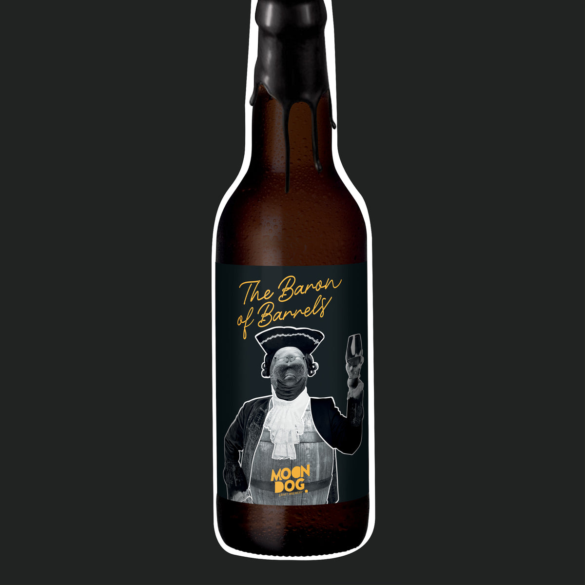 Baron of Barrels Barrel Aged Golden Strong Ale — Moon Dog Craft Brewery