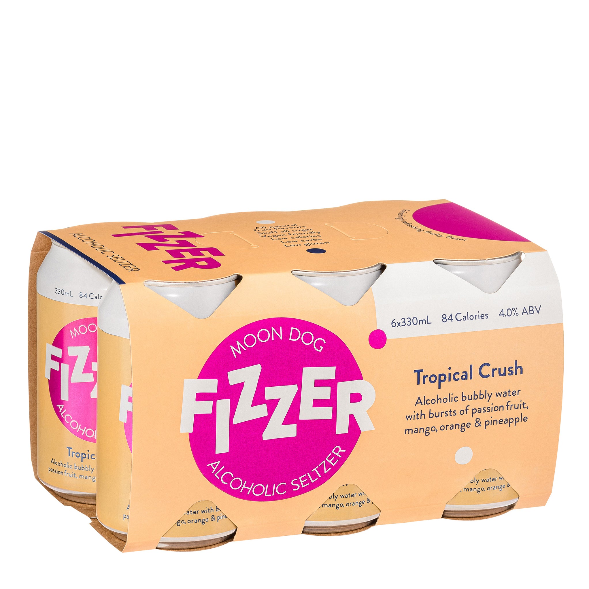 Buy Fizzer Seltzer Tropical Crush Online — Moon Dog Craft Brewery