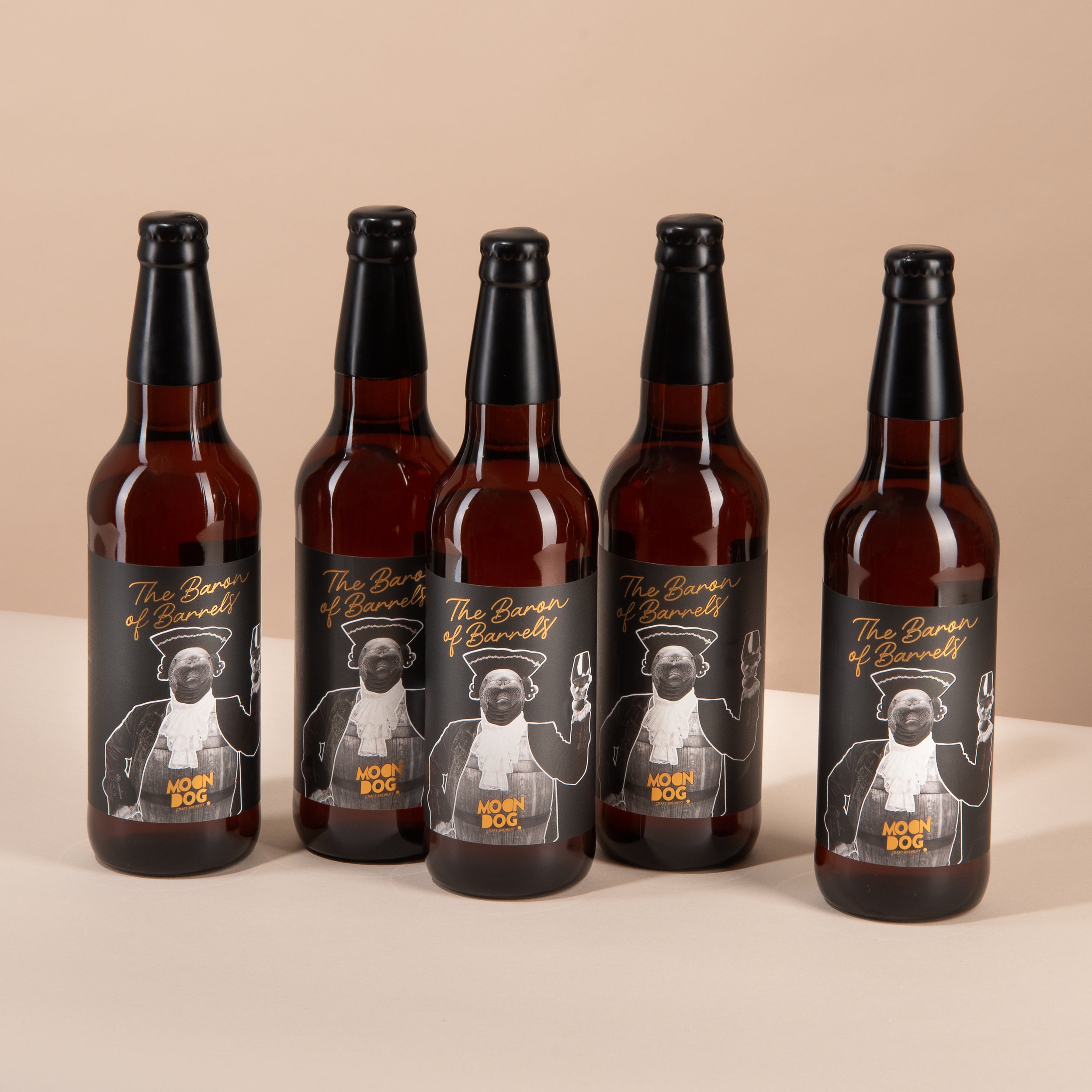 Baron of Barrels Barrel Aged Golden Strong Ale — Moon Dog Craft Brewery