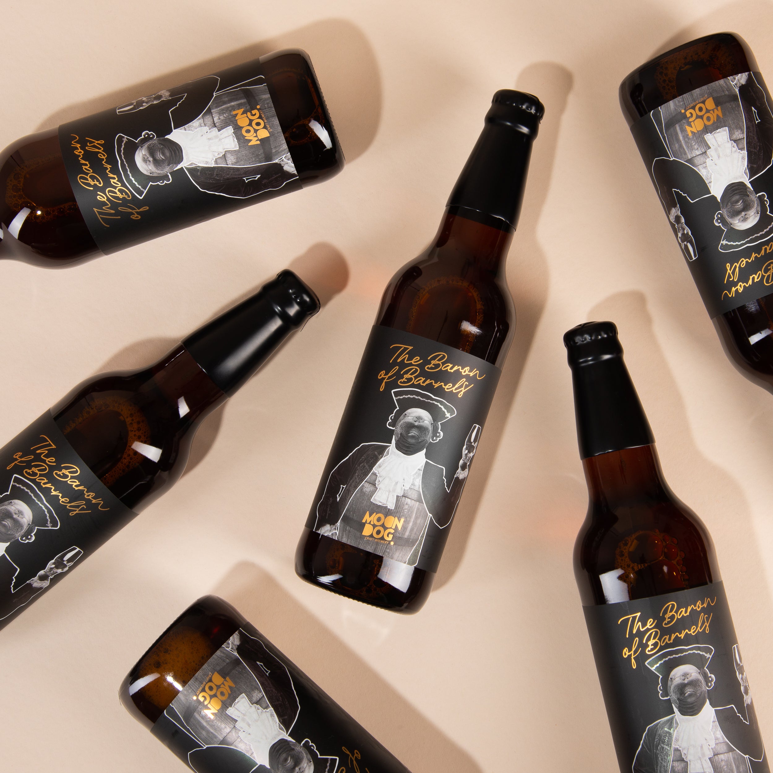 Baron of Barrels Barrel Aged Golden Strong Ale — Moon Dog Craft Brewery