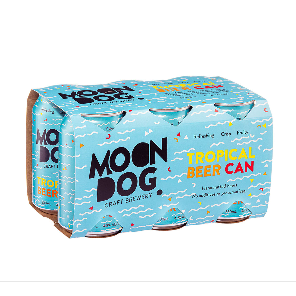Buy Beer Can Tropical Lager Online | Moon Dog Craft Brewery